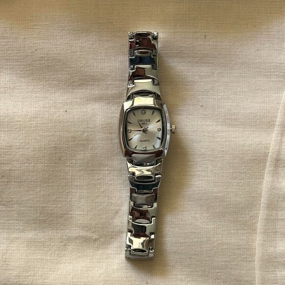 Accessories | 200s Vintage Style Square Stainless Steel Quartz Oruss ...